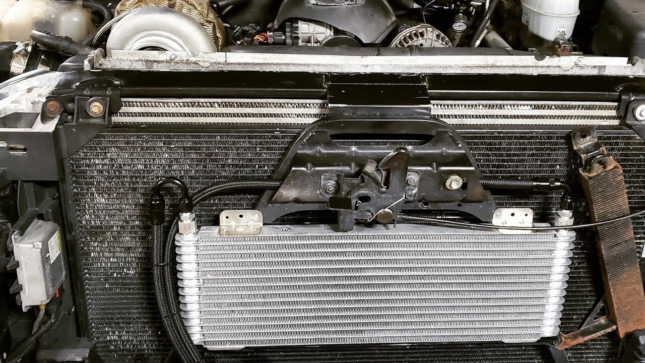 How I Do AN fittings | TruCool 40k Transmission Cooler AN install ...