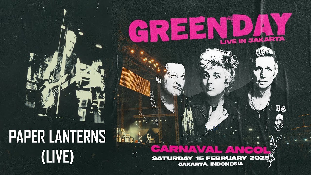 [4K] Green Day - Paper Lanterns (Live in Jakarta 2025) #greenday - YouTube