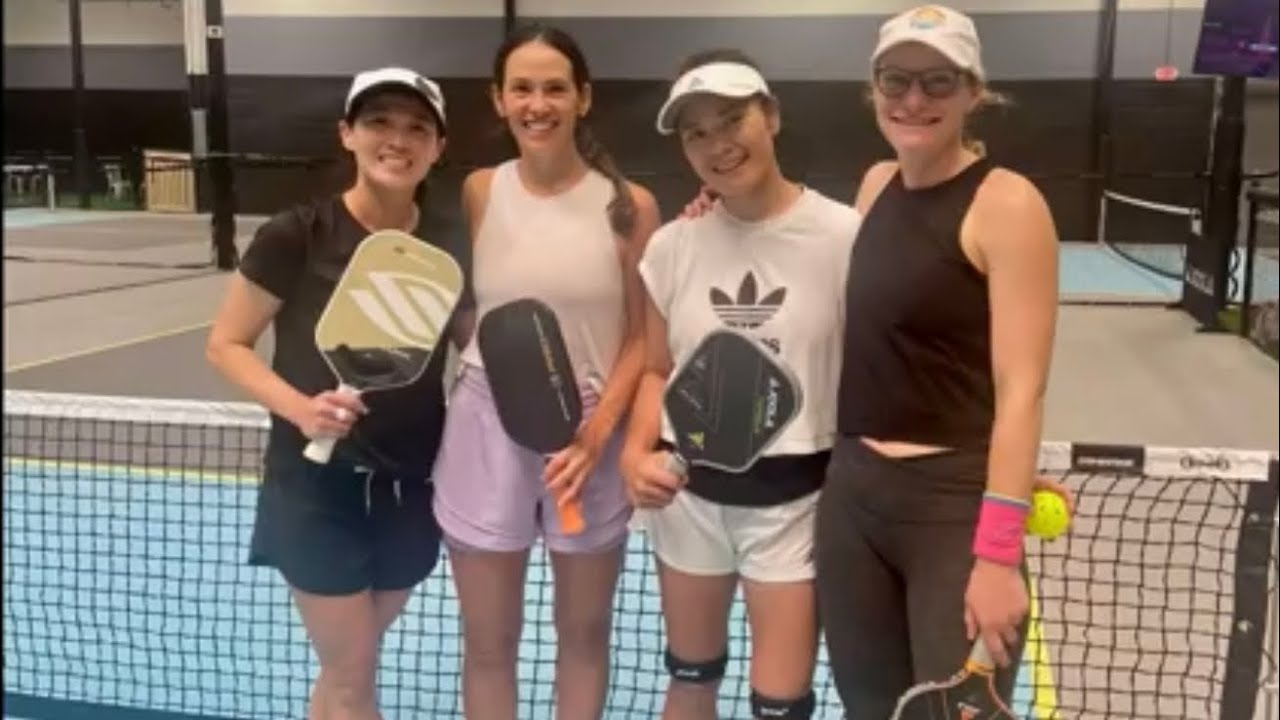 Elaine Li/Jessica Koenig vs Abby Coleman/Irene Boon Women’s Double 8.25 ...