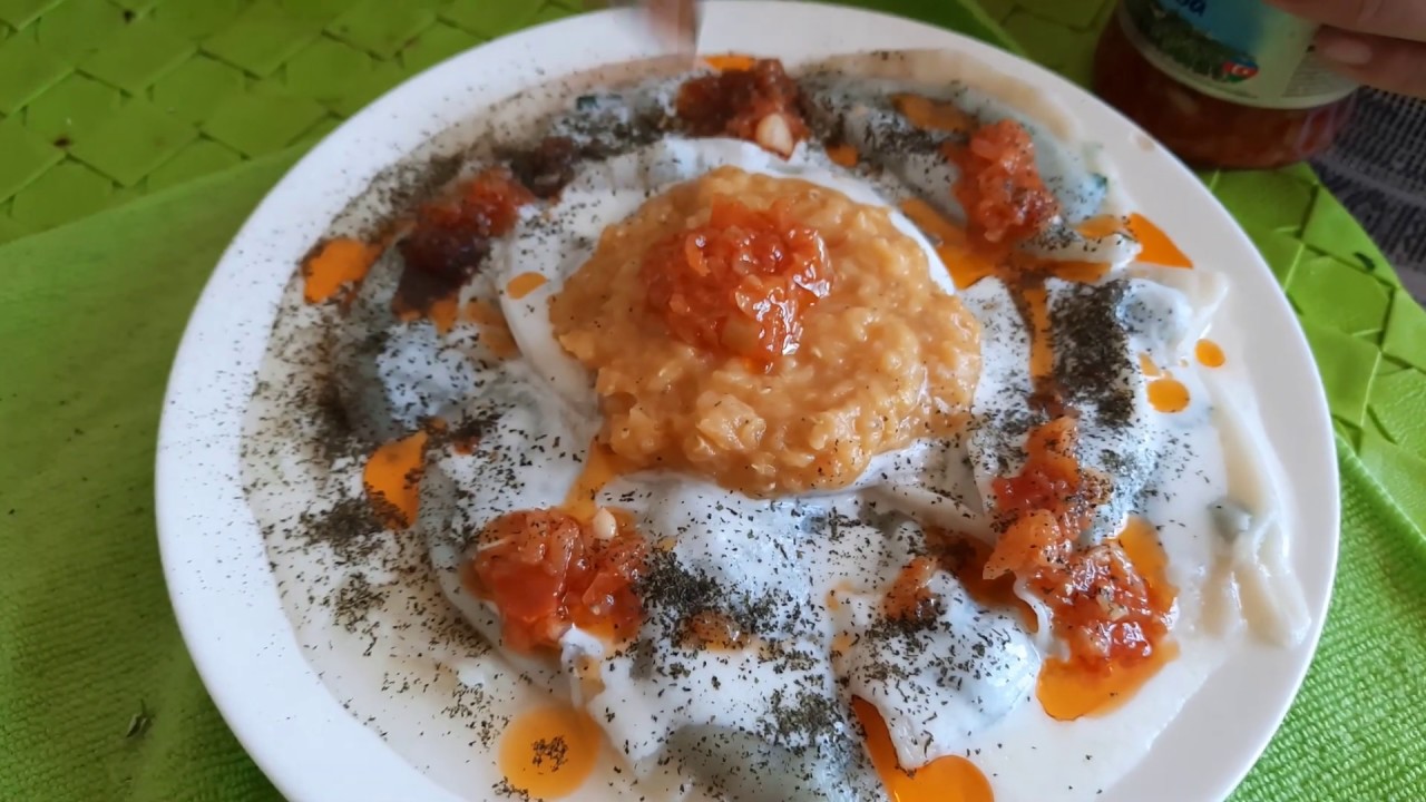 How to make Afghani Ashak طرز تهیه آشک - YouTube