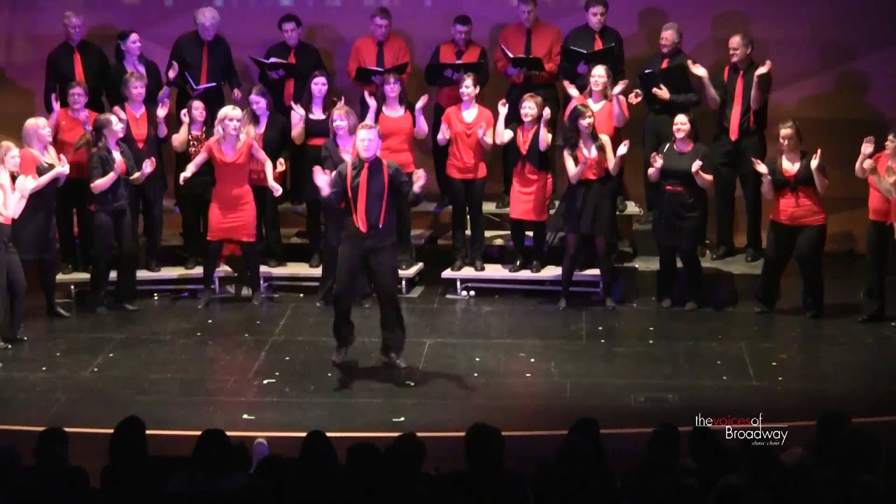 Voices of Broadway Show Choir Footloose - YouTube