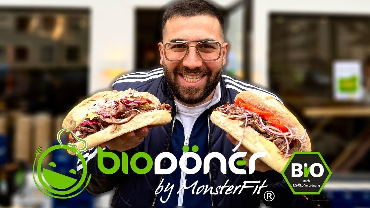 ICH PROBIERE DEN 15 EURO BIO DÖNER AUS FRANKFURT 😨😋 - YouTube