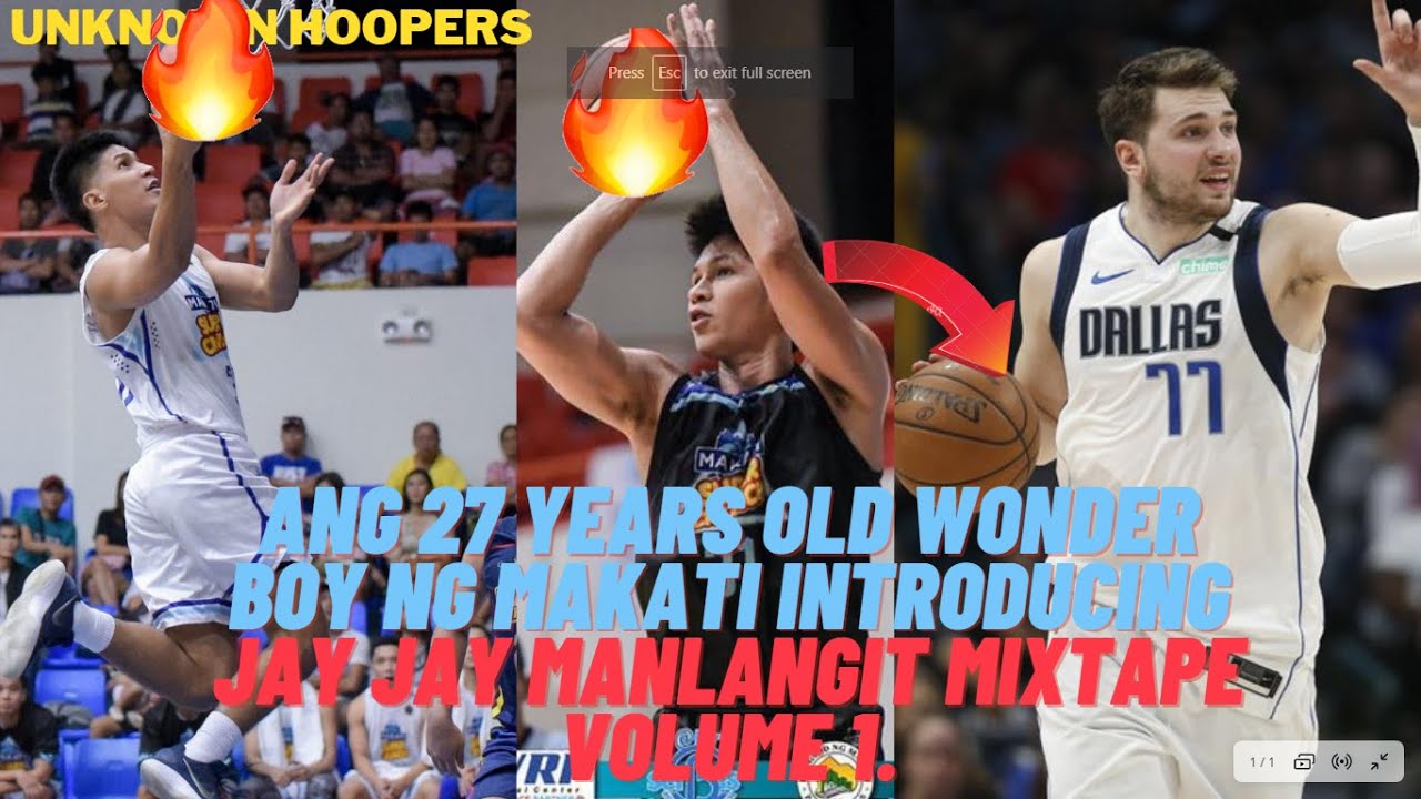 ANG 27 YEARS "OLD WONDER BOY" NG MAKATI INTRODUCING-JAY JAY MANLANGIT ...