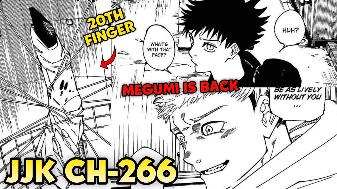 Jujutsu Kaisen CH-266 Full (URDU-HINDI) | MEGUMI IS BACK ! | 20th ...