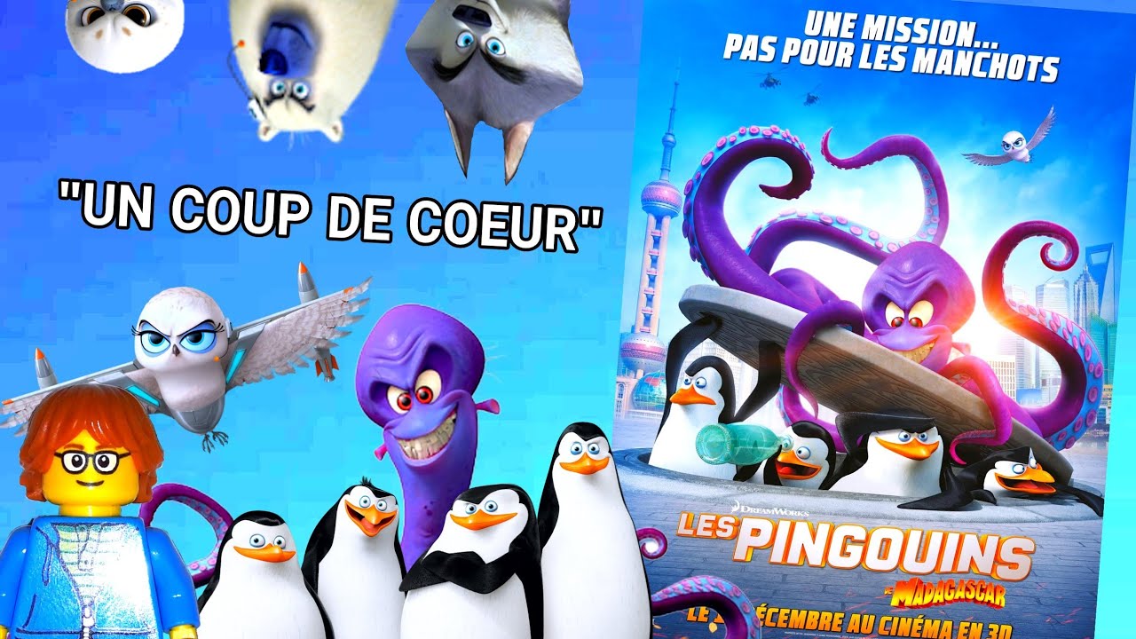 CRITIQUE DE FILMS : LES PINGOUINS DE MADAGASCAR - YouTube