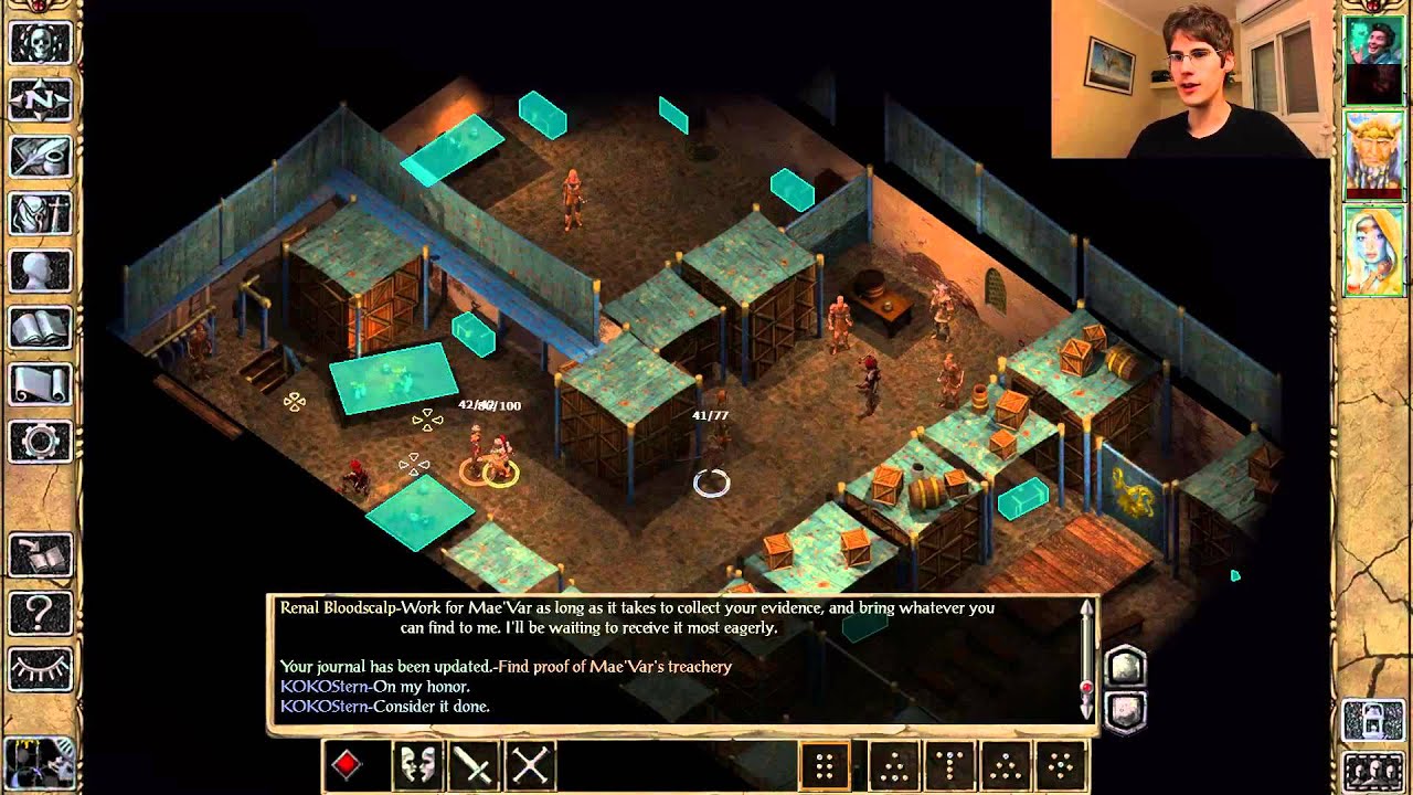 Baldur's Gate 2 EE - Moving forward to Edwin - YouTube