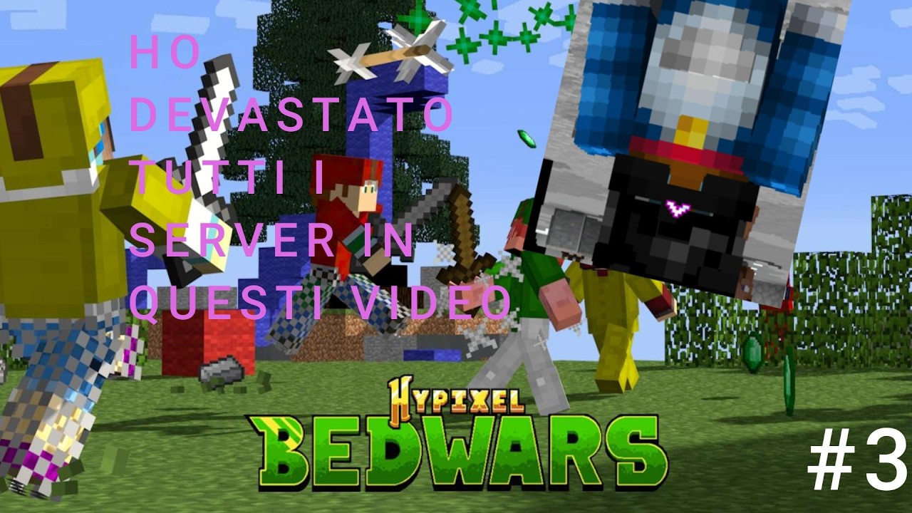 DEVASTO un server su MINECRAFT!(non parlo) - YouTube
