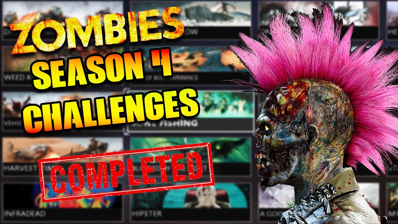 SEASON 4 CHALLENGES were HARD BUT WE FOUND HIM! - Call of Duty Black ...