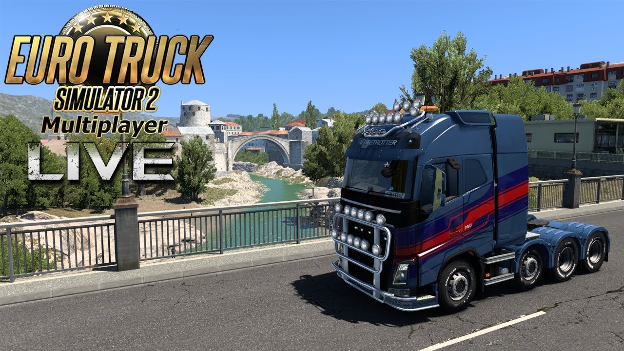 🔴 LIVE - Euro Truck Simulator 2 Truckers MP! | Trucking around Europe ...