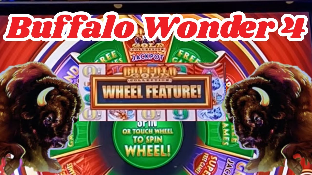 Buffalo Gold Wonder 4 Wheel Slot Machine - YouTube