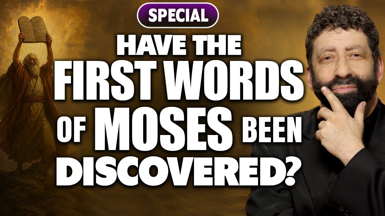 Have the First Words of Moses been discovered? | Jonathan Cahn Special ...