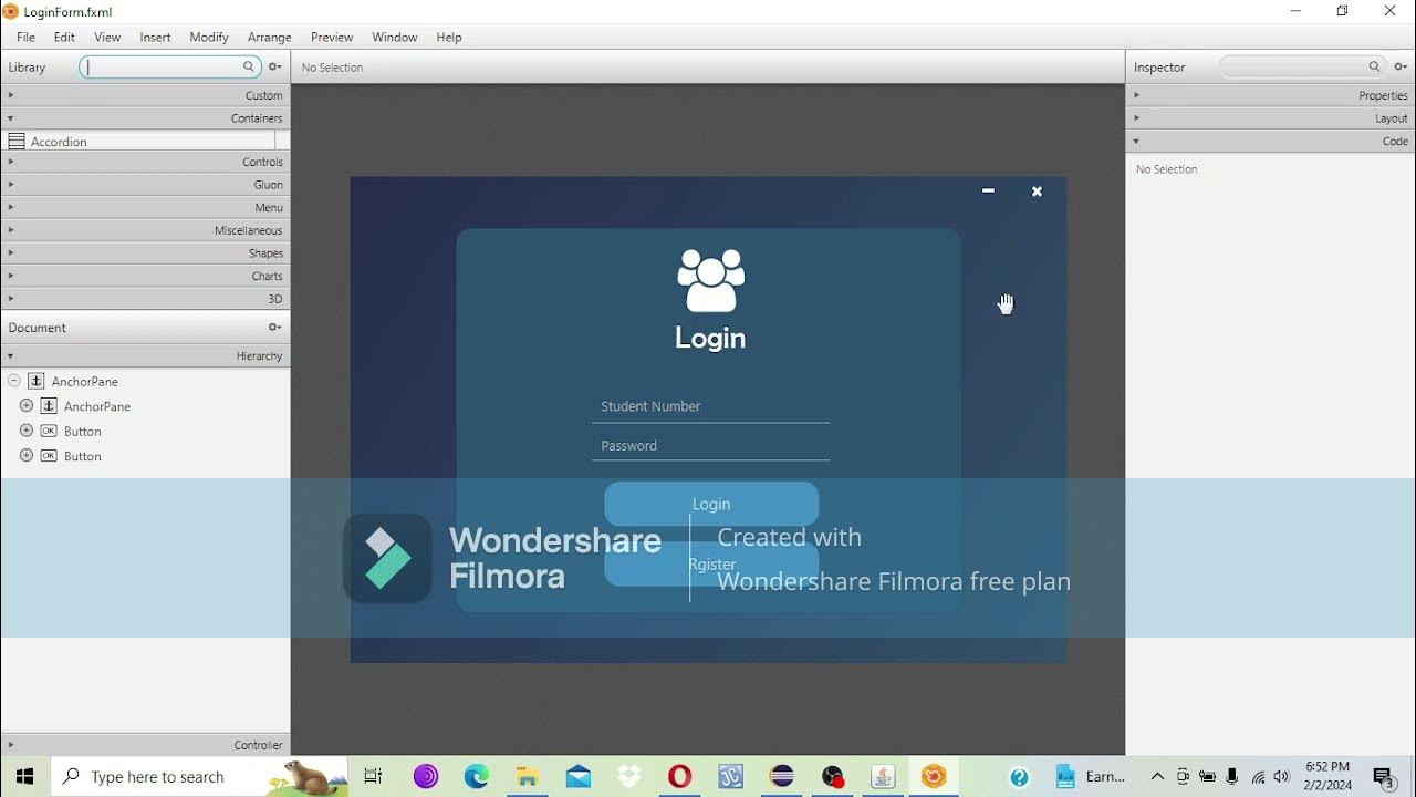 JavaFX app simple Book Management Application - YouTube