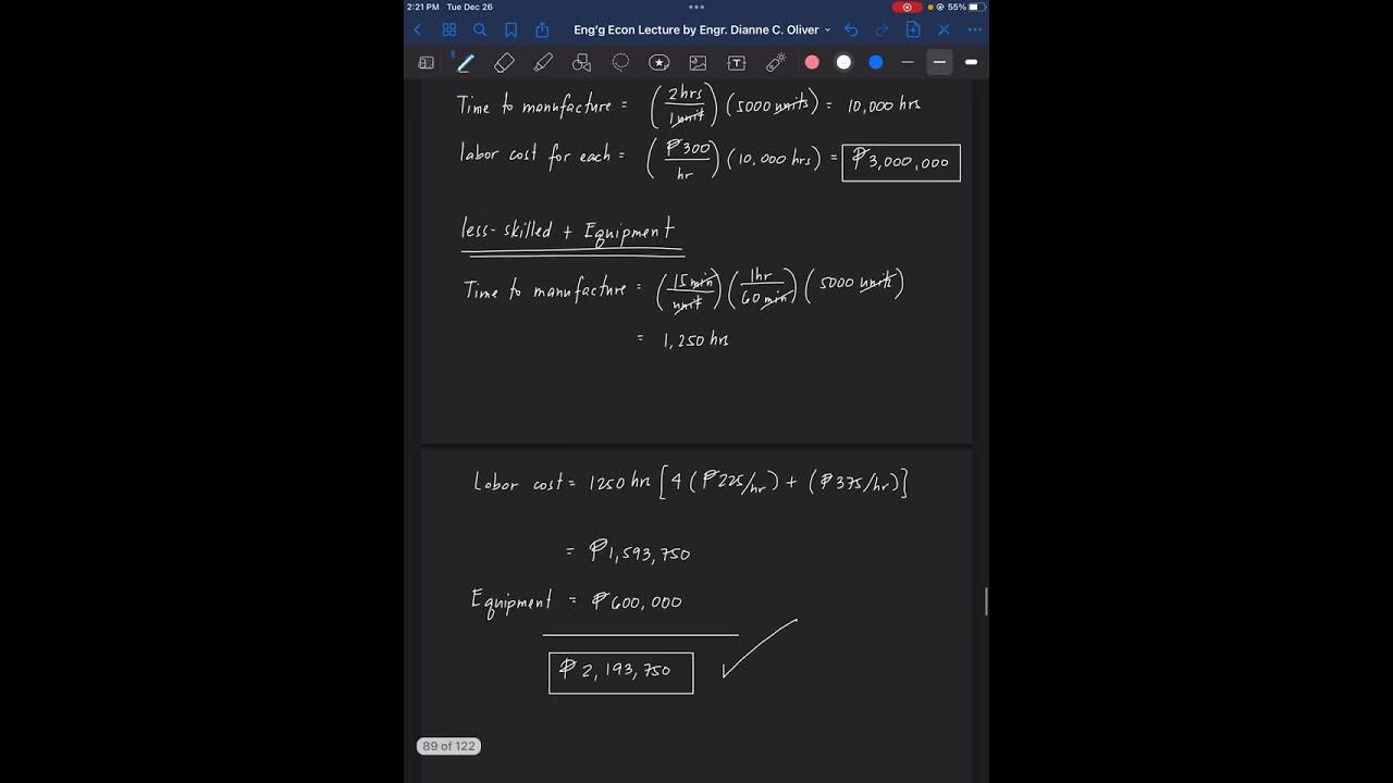 Engineering Economics: Present Economic Studies (Solved Problems) Part ...
