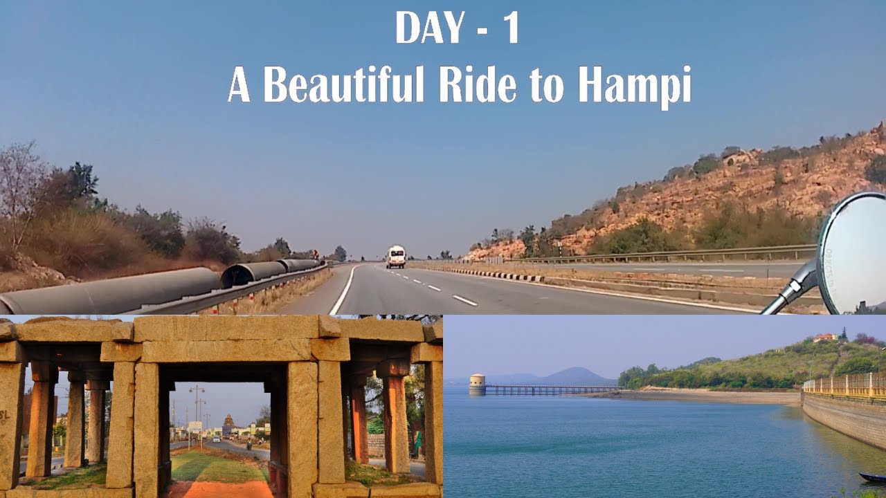 DAY 1 - Bangalore To HAMPI Bike Ride | Karnataka Tourism | UNESCO World Heritage Site | - YouTube