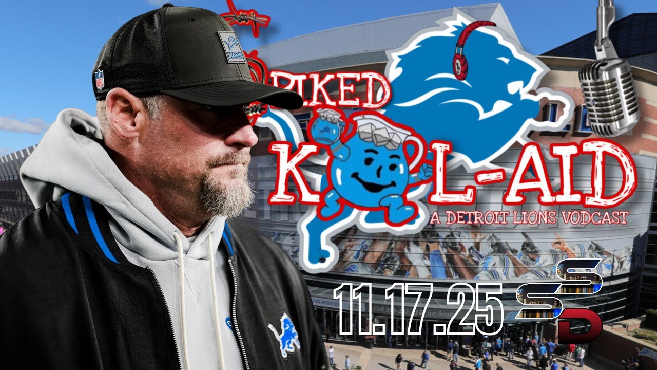 Detroit Lions Spiked Kool Aid 11.17.25: Are The Lions Really Pretenders ...