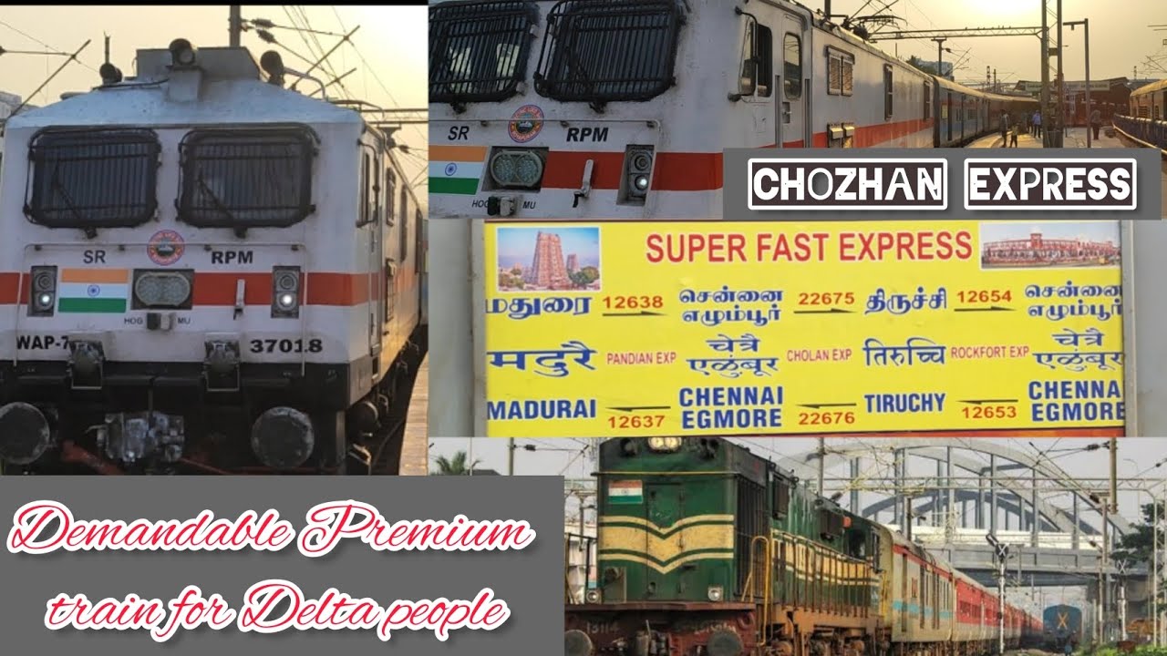 Chozhan express | delta pride |train vlog | olioviyan | - YouTube