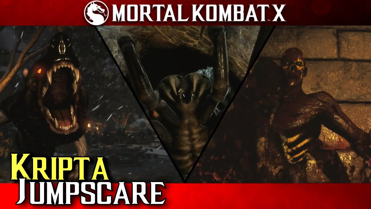 Mortal Kombat XL [ITA-60fps] - Kripta: Jumpscare [Lupo, Ragno, Cadavere ...