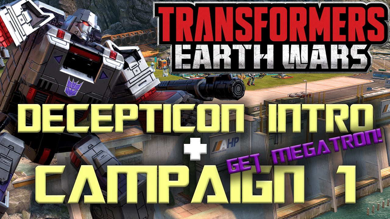 Transformers: Earth Wars - Decepticon Tutorial + Campaign1: Unlock ...