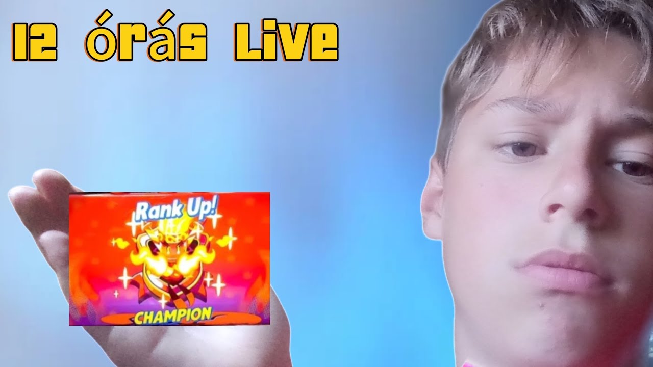 12 ÓRÁS Live!Champion?!1500 feliratkozó!Játék veletek!Stumble Guys live ...