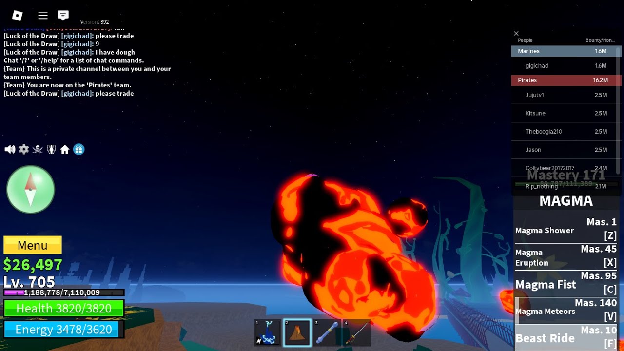 getting my second magma awaken move - YouTube