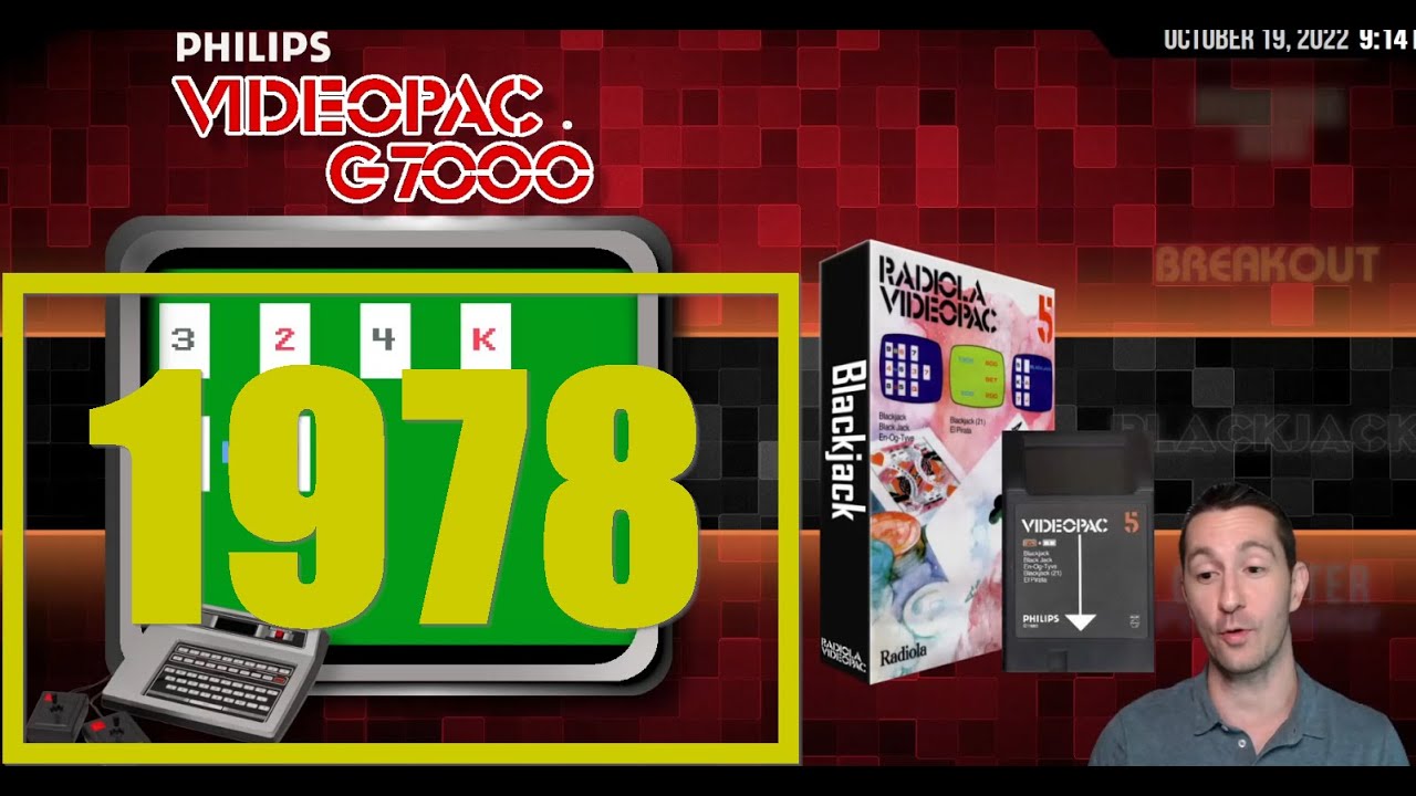 1978 - December - Philips Videopac is released in Europe. Europe's ...