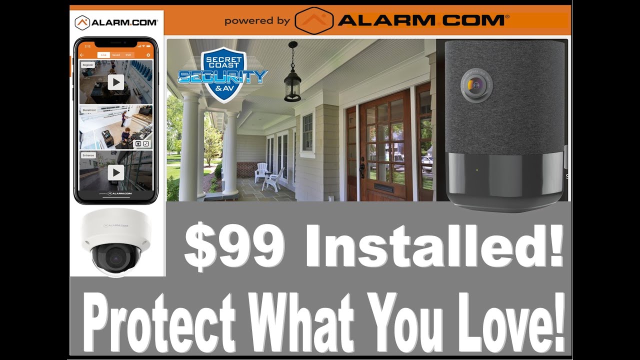 Alarm.com Wellness Camera - Protect What You Love The Most! - YouTube