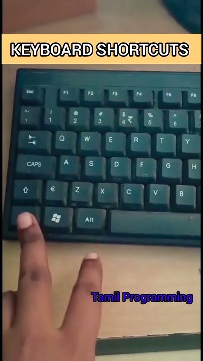 Basic Keyboard Shortcuts #keyboardshortcuts - YouTube