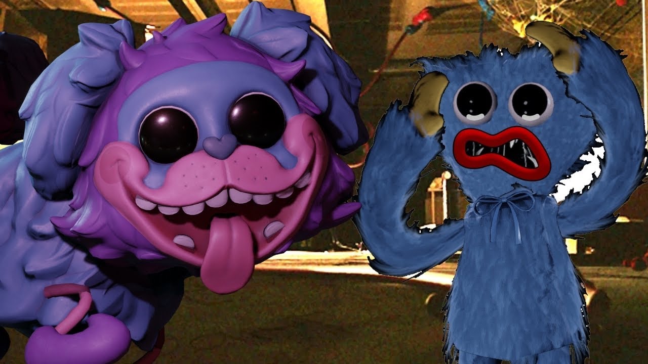 Pj Pugapiller chases me poppy playtime chapter 2 - YouTube