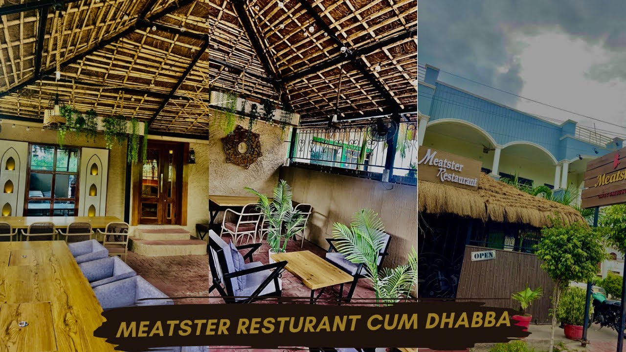 // Meatster resturant cum dhaba //Location📍: Anoop shahar road,Aligarh ...