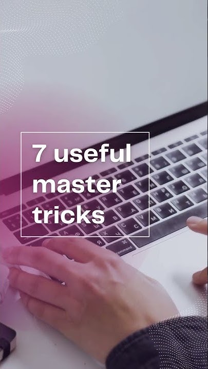 Useful master Tricks: 7 Important TAB Shortcut Keys that every computer user must know - YouTube