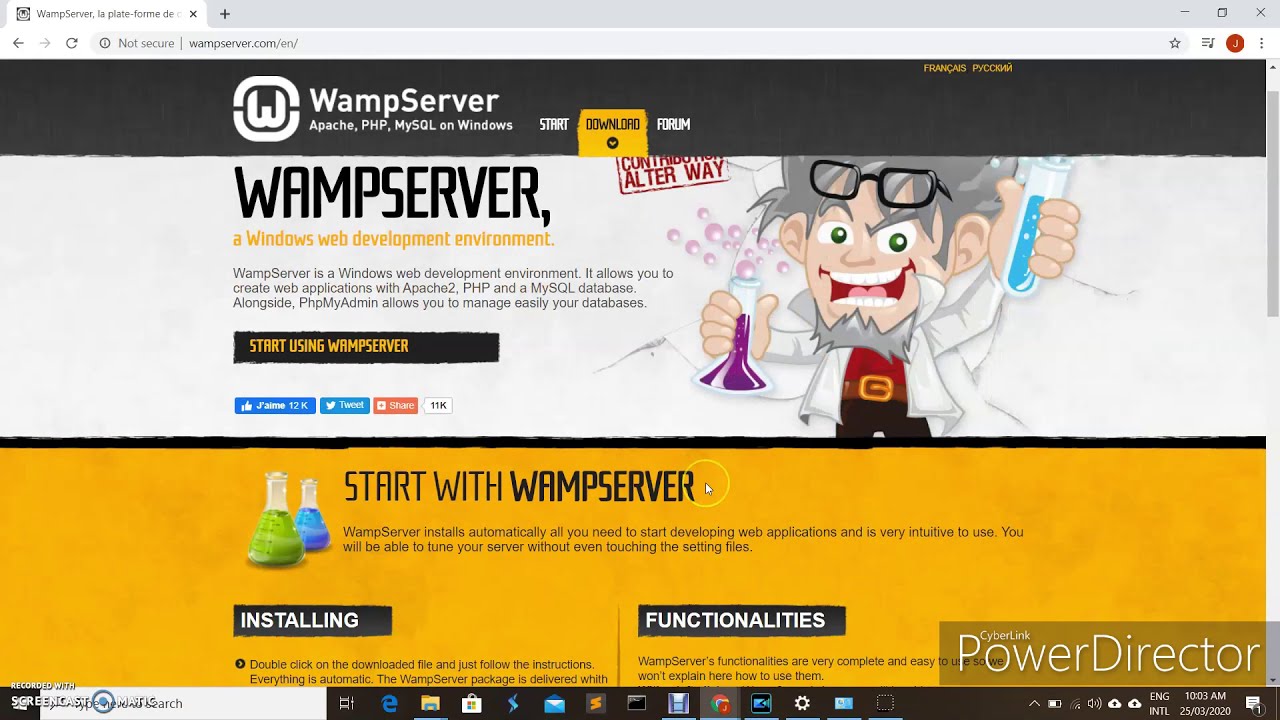 How to Download and Install Wampserver on Windows 10 - YouTube