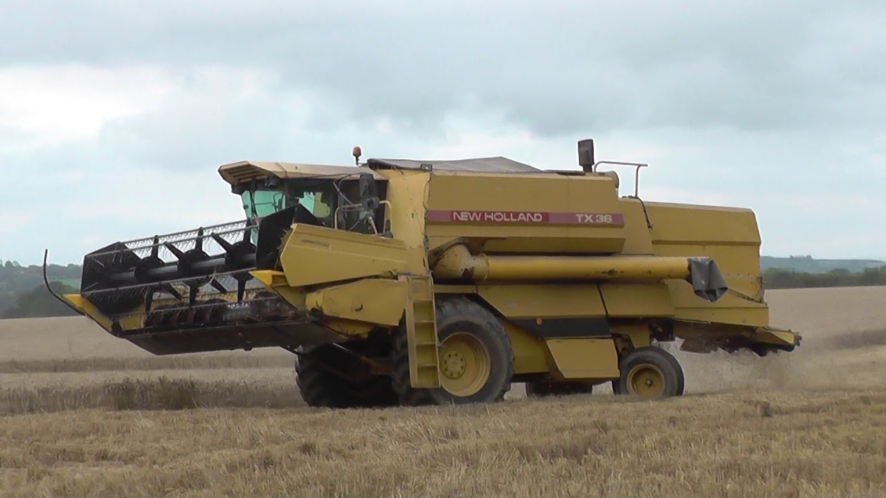 Harvest 2019 New Holland TX36 - YouTube