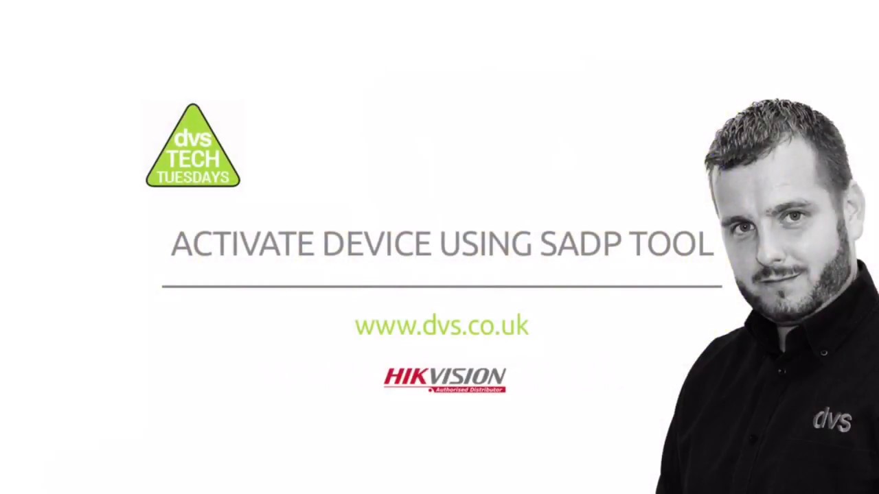 Activate Device Using SADP Tool - YouTube