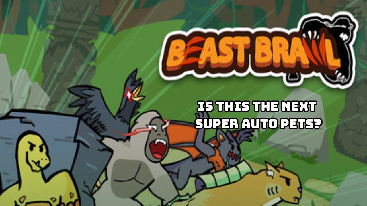 A New Super Auto Pets With Custom BEASTS! | Beast Brawl - YouTube