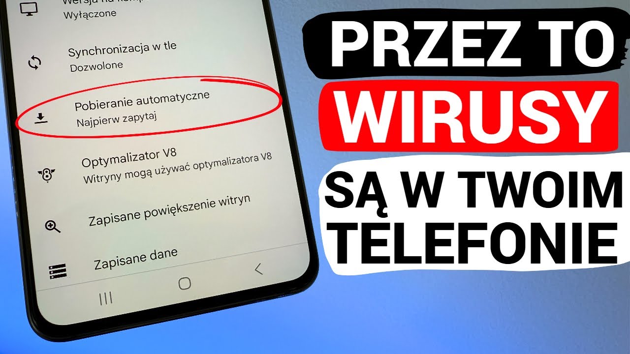 PRZEZ TO USTAWIENIE W TELEFONIE SĄ WIRUSY - YouTube