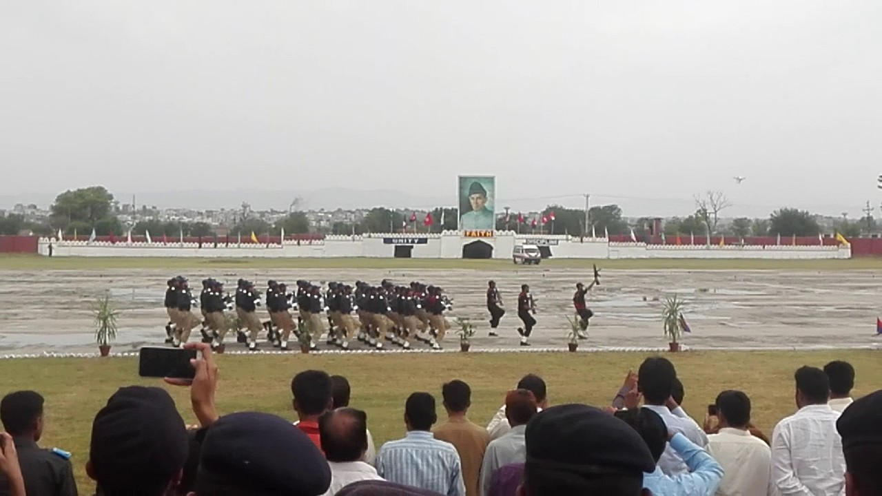 Passing out parade of ASI badge 2017 police college , sihala - YouTube