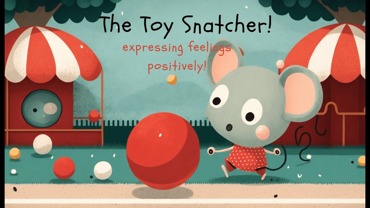 My Favorite Red Ball | Expressing Feelings Positively | Storytime ...