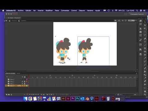 Animación de sprites en Adobe Animate - YouTube
