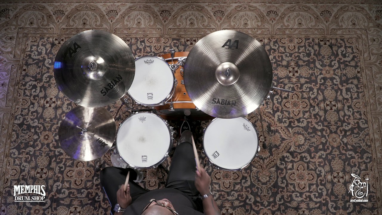 Sabian 22" AA Metal Ride Cymbal - 3818g (22214MB-1071019S) - YouTube