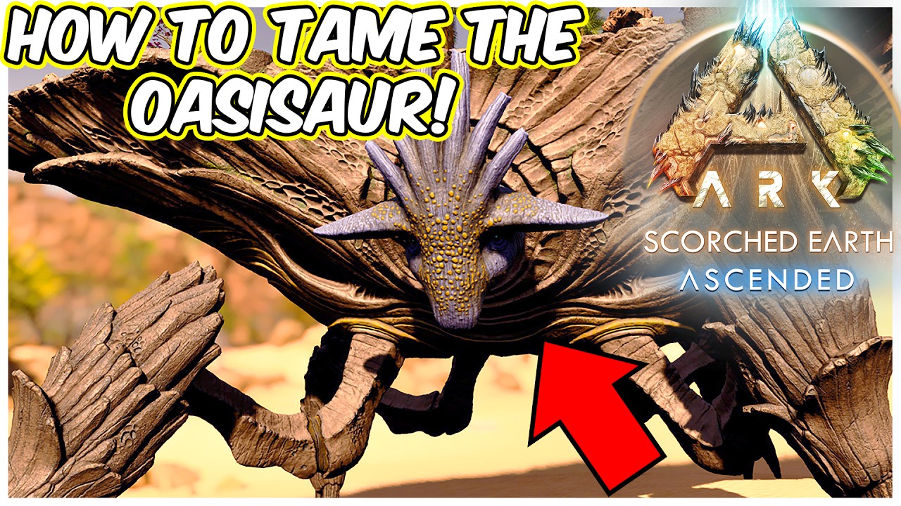 How To TAME The New OASISAUR In Scorched Earth! - YouTube