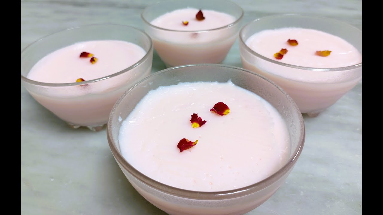 Mahalabia recipe / milk pudding recipe / how to make Mahalabia - YouTube