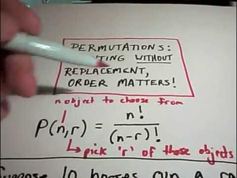 Permutations Made Easy- Counting Using Permutations - YouTube