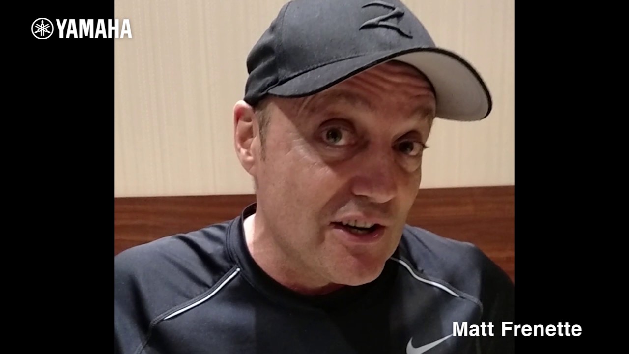 Matt Frenette/Yamaha Drums 50th Anniversary Comment - YouTube