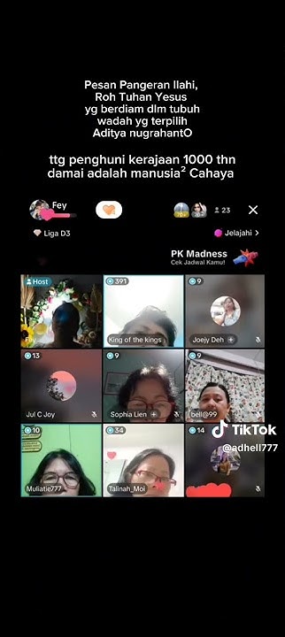 live tiktok tadi malam, copas dari adel777 - YouTube