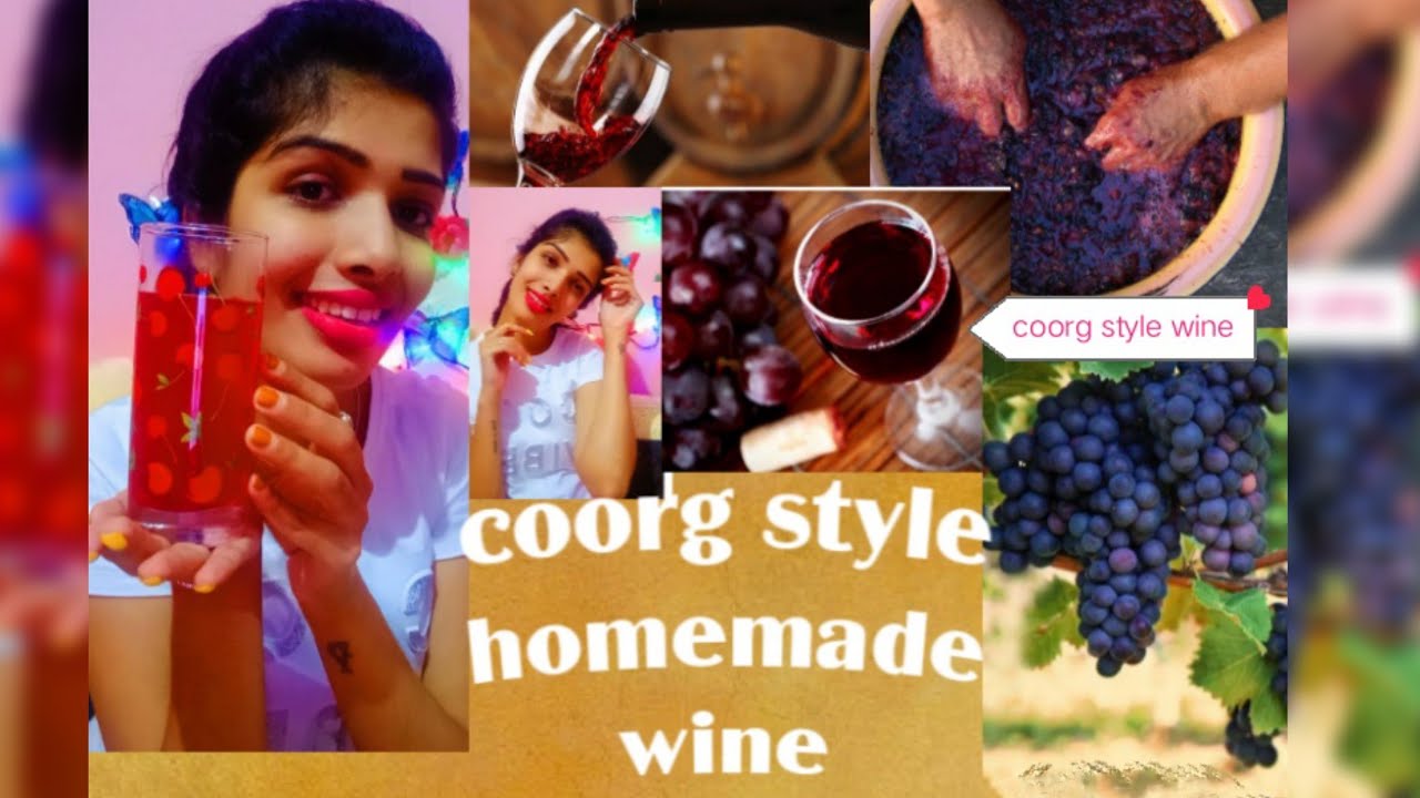 ||coorg style homemade grape wine at home||ಮನೆಯಲ್ಲಿgrape wine ತಯಾರು ...