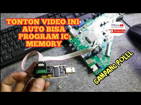 MUDAH SEKALI !! CARA MENGUNAKAN USB PROGRAMER CH341 - YouTube