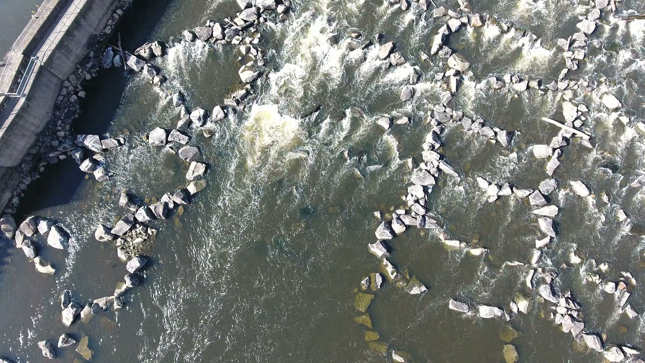 Lock & Dam 1 - Completion of Modification to Fish Passage - Drone ...