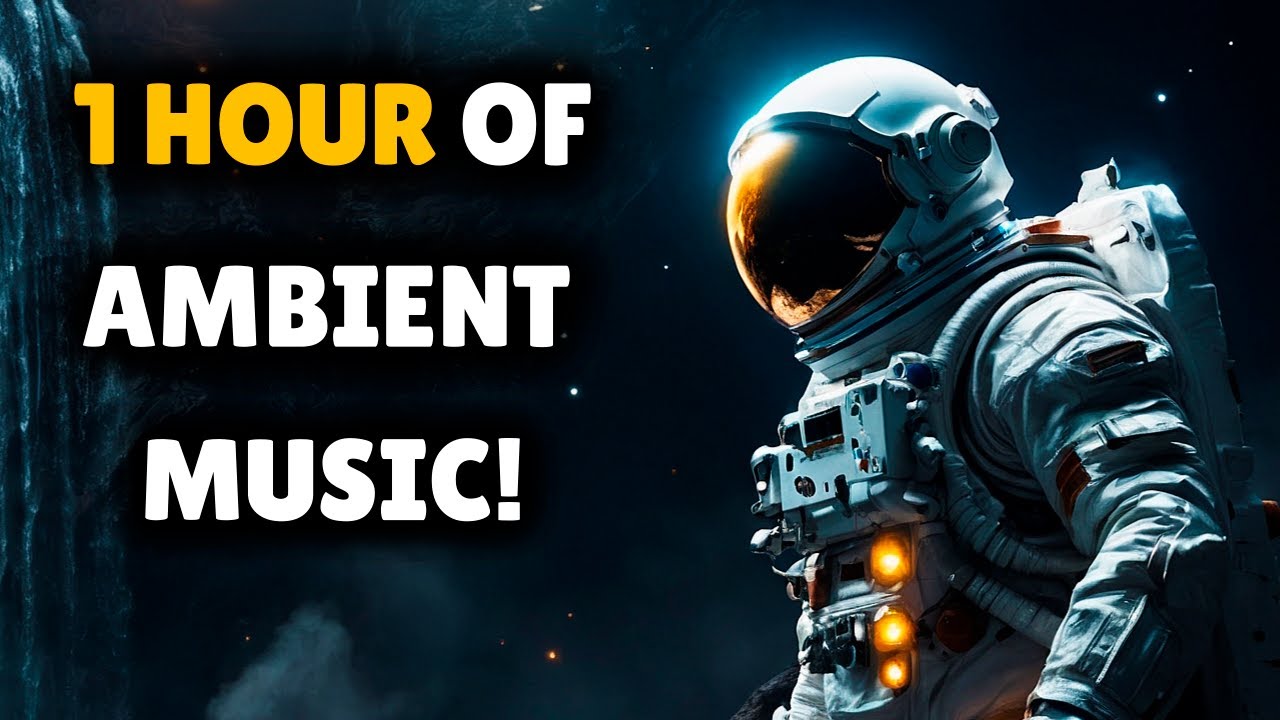 Hour-long Relaxing Music: Astronaut on Alien Planet with Waterfall ...