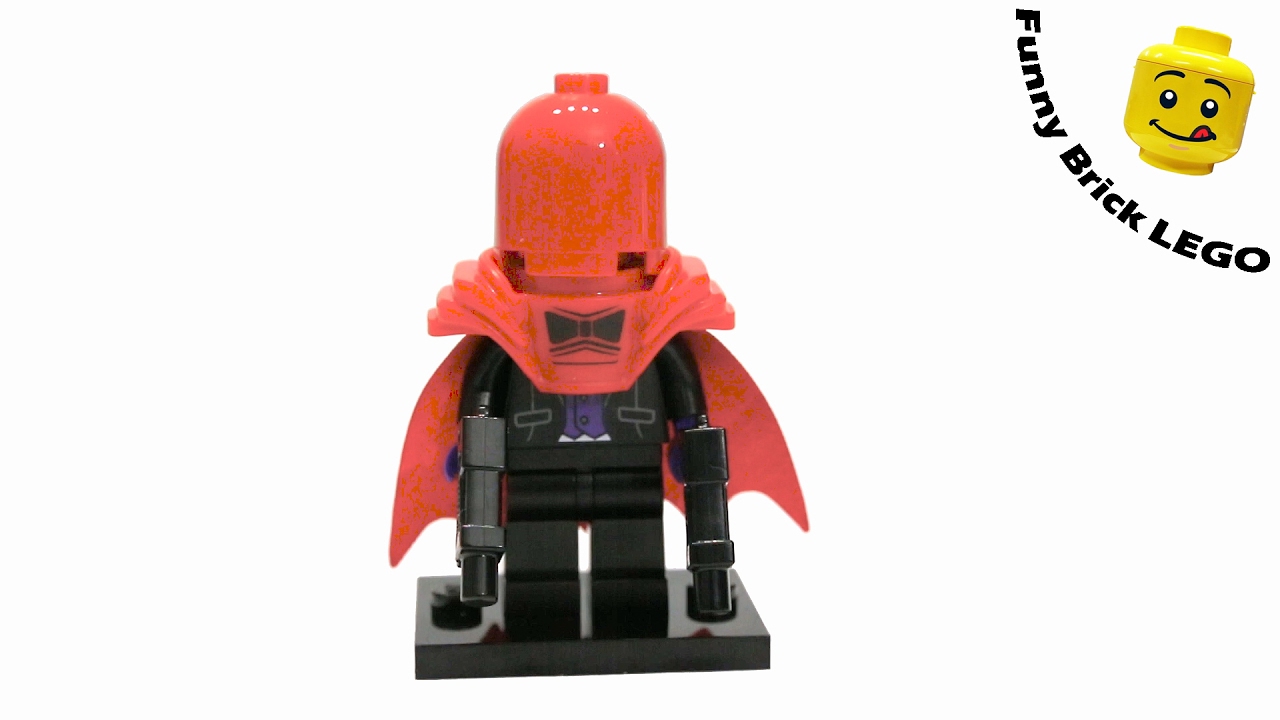 LEGO Minifigures The Lego Batman Movie Red Hood 71017-11 Speed Build ...