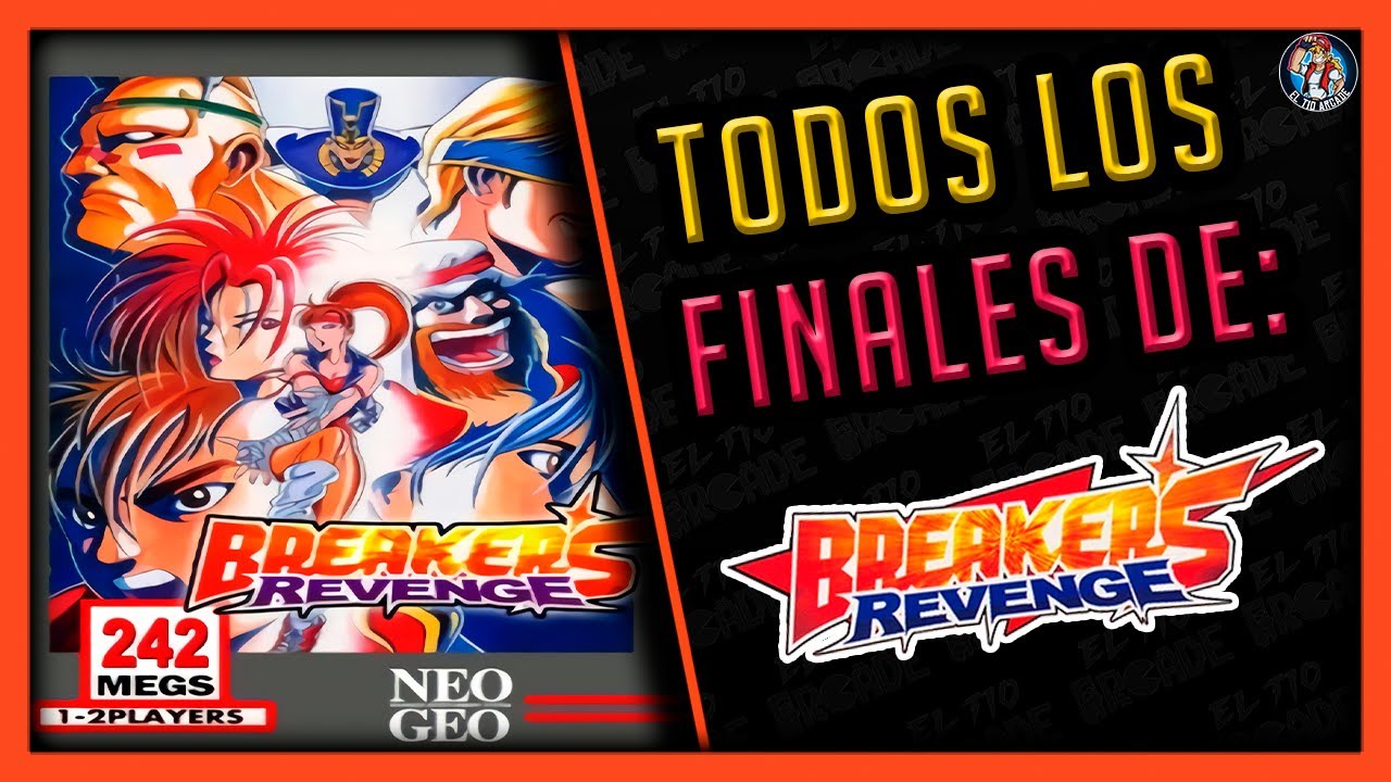 Breakers Revenge (Neo-Geo): Todos Los Finales En Español. - YouTube